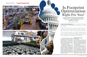Is Footprint Optimization Right For You? | Trade and Industry Development